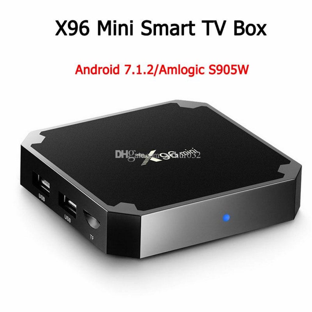 X96 mini Android 7.1 Amlogic S905W Quad Core TV BOX 2GB 16GB 1GB 8GB Suppot H.265 UHD 4K 2.4GHz ...